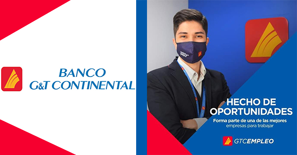 Trabajos en Banco GyT Continental | Noviembre 2025 Trabajos en Guatemala