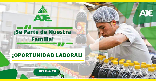 Trabajo en Distribuidora AJE BigCola | Noviembre 2025 - Trabajos en ...